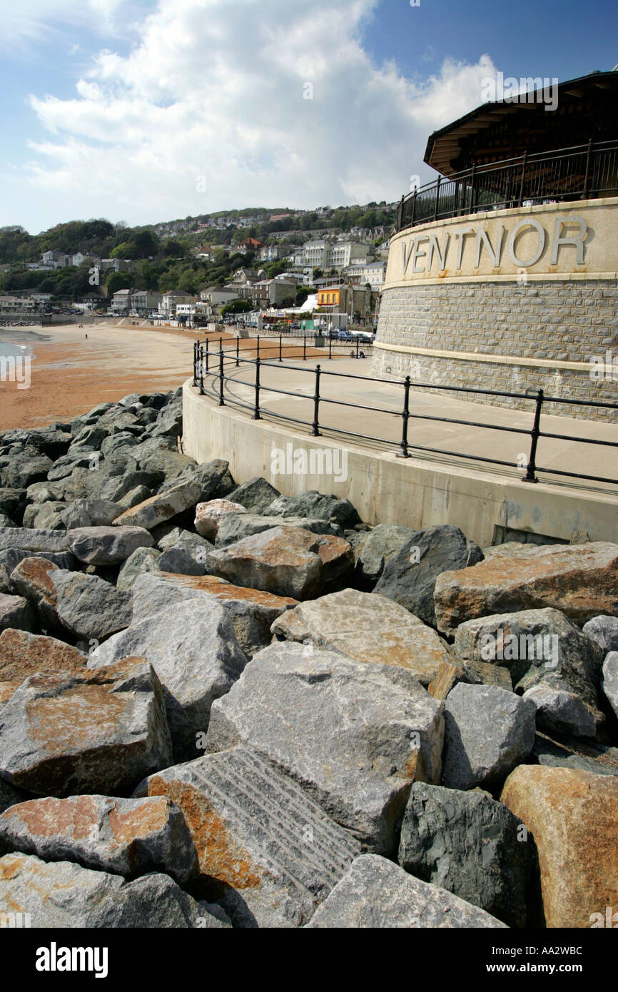 Ventnor seafront Isle of Wight England UK Stock Photo - Alamy