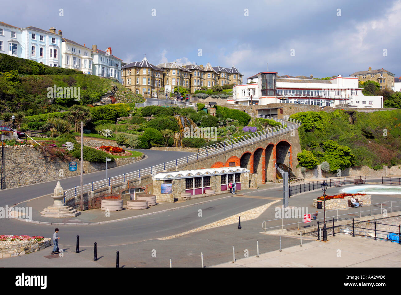 Ventnor seafront Isle of Wight England UK Stock Photo - Alamy