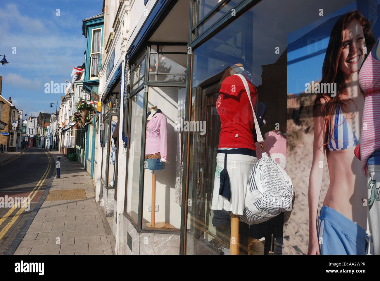 Harbour Street Whitstable kent Stock Photo - Alamy