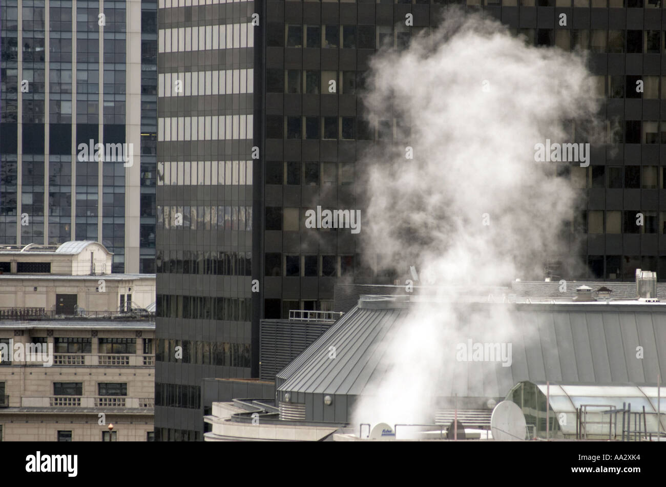 steam from office heating vents Stock Photo - Alamy
