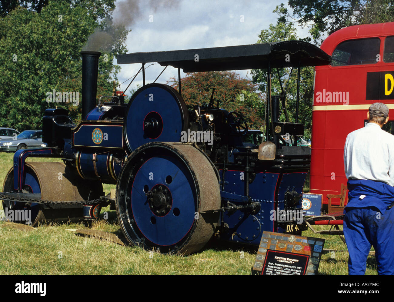 A Steam Engine at Henham steam rally in Suffolk Uk Stock Photo - Alamy