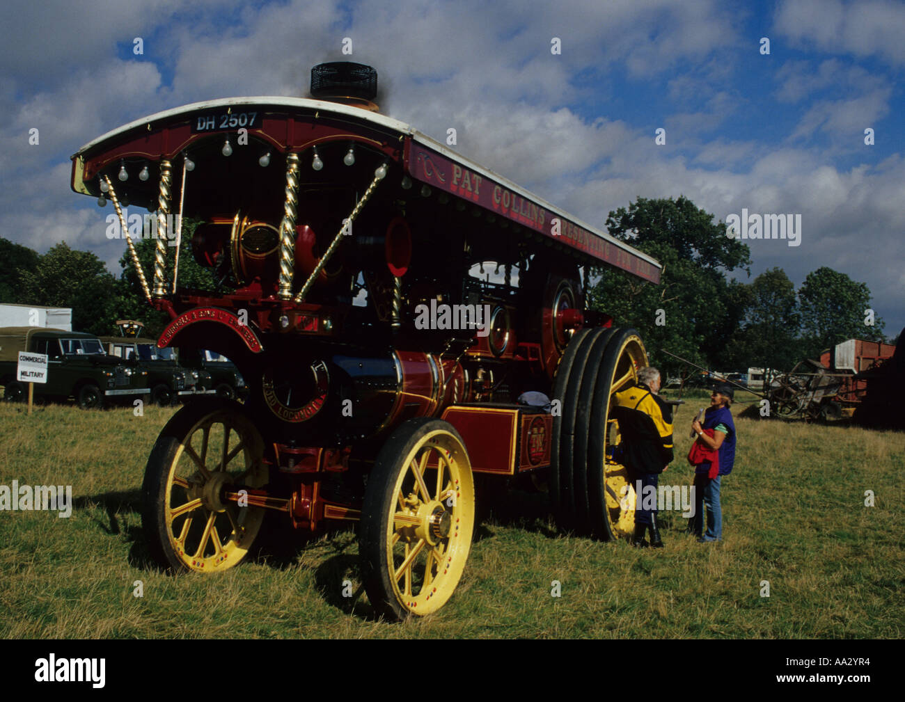 A Steam Engine at Henham steam rally in Suffolk Uk Stock Photo - Alamy