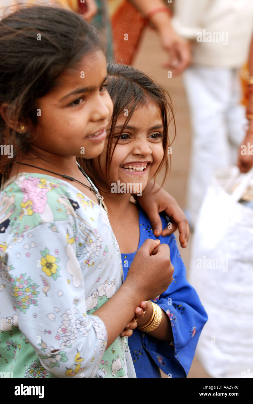 Young girl in Jodhpur the blue city Rajasthan India Stock Photo - Alamy