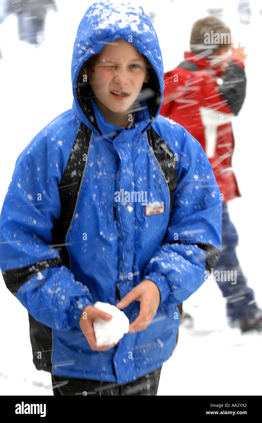 snowball fight snowing snow winter wintry weather cold freezing frozen ...