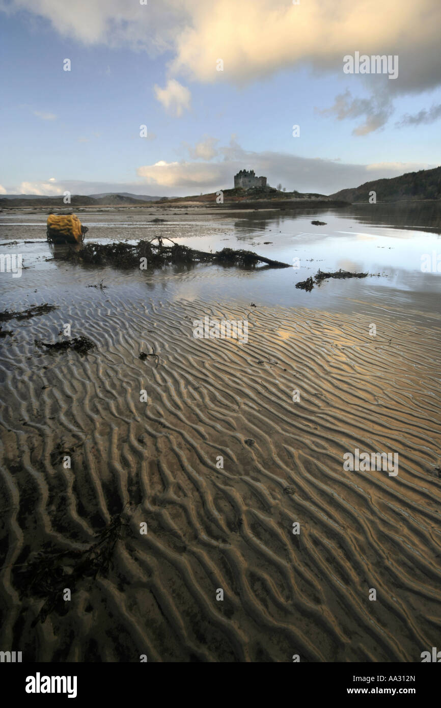 Castle Tioram home of the Clan Ranald Loch Moidart Scotland Highlands ...
