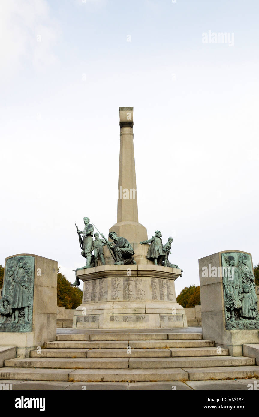 1914 1918 World War I memorial Port Sunlight near Liverpool England ...
