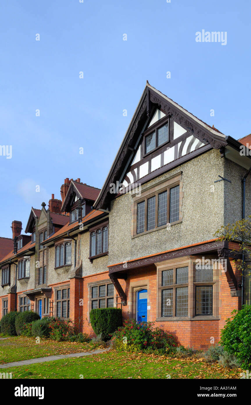 Port Sunlight near Liverpool England Stock Photo - Alamy
