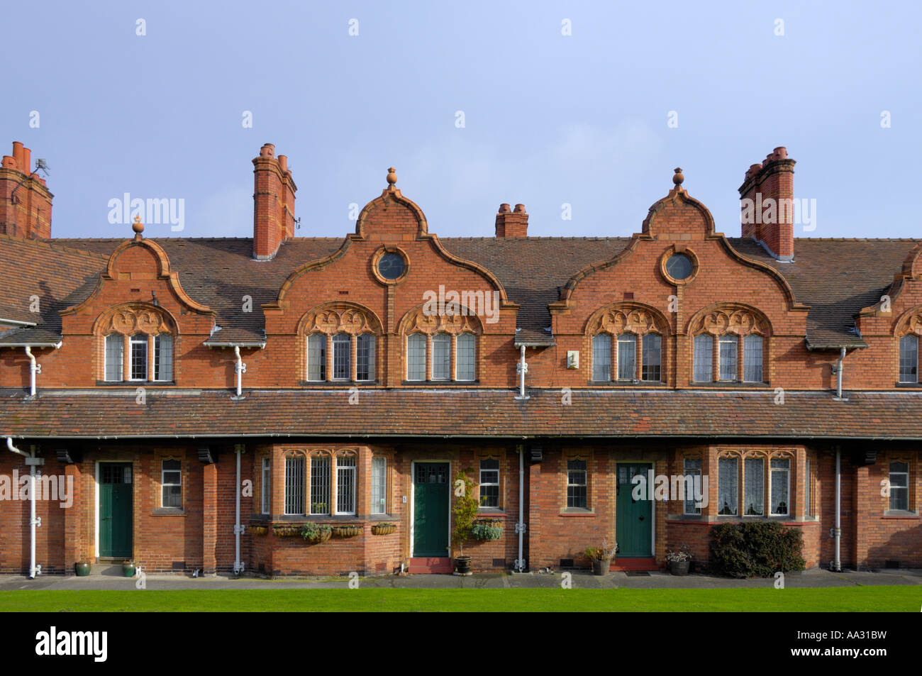 Port Sunlight near Liverpool England Stock Photo - Alamy