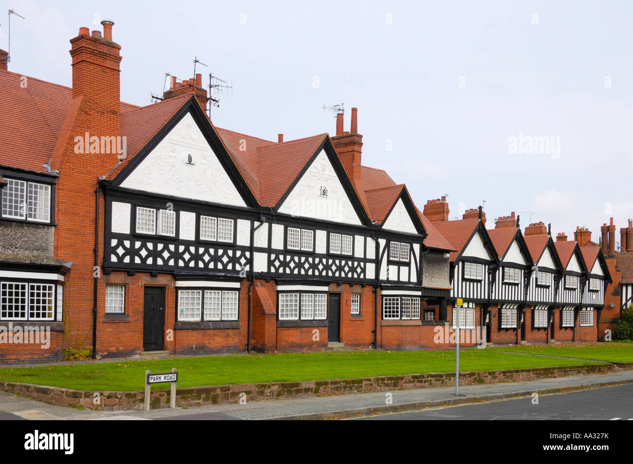 Port Sunlight near Liverpool England Stock Photo - Alamy