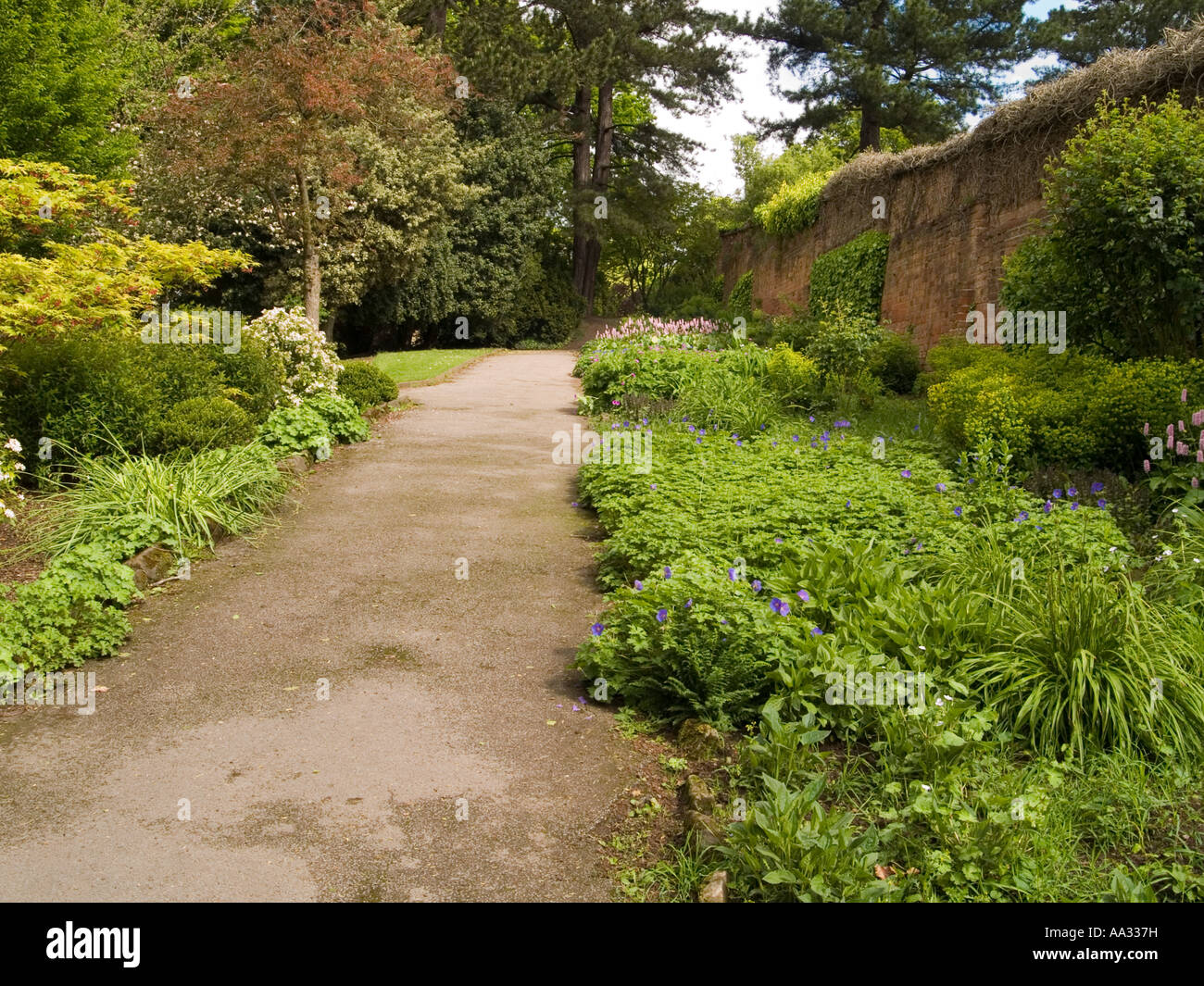 The Grounds and Landscaped Gardens at Woodthorpe Grange Park, Spring in ...