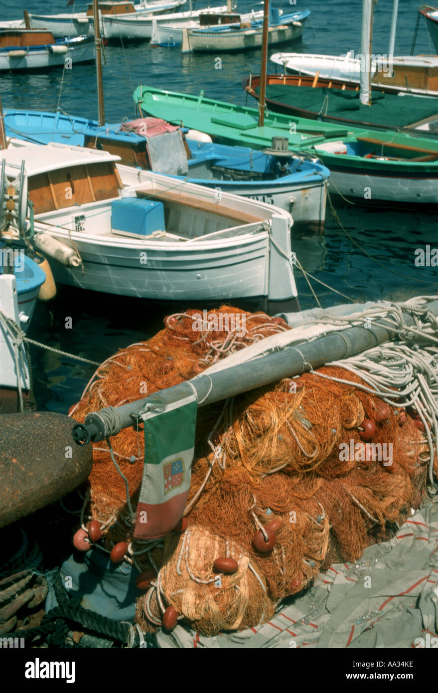 Capri flag hi-res stock photography and images - Alamy