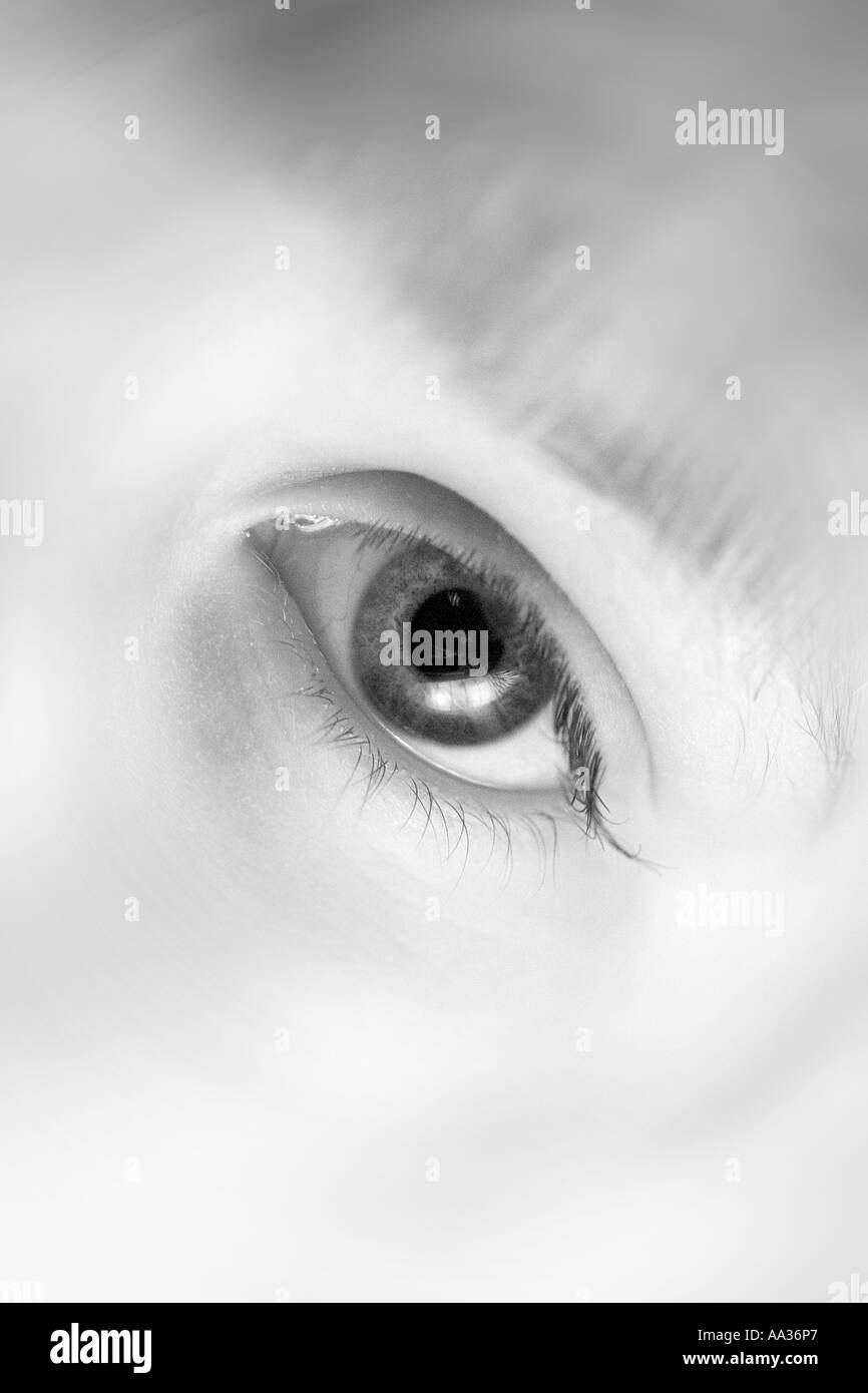 Future eye Black and White Stock Photos & Images - Alamy