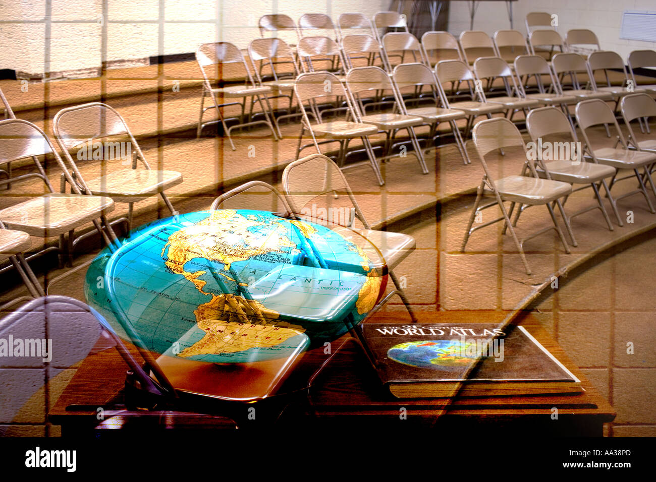 High School Classroom concept Stock Photo - Alamy