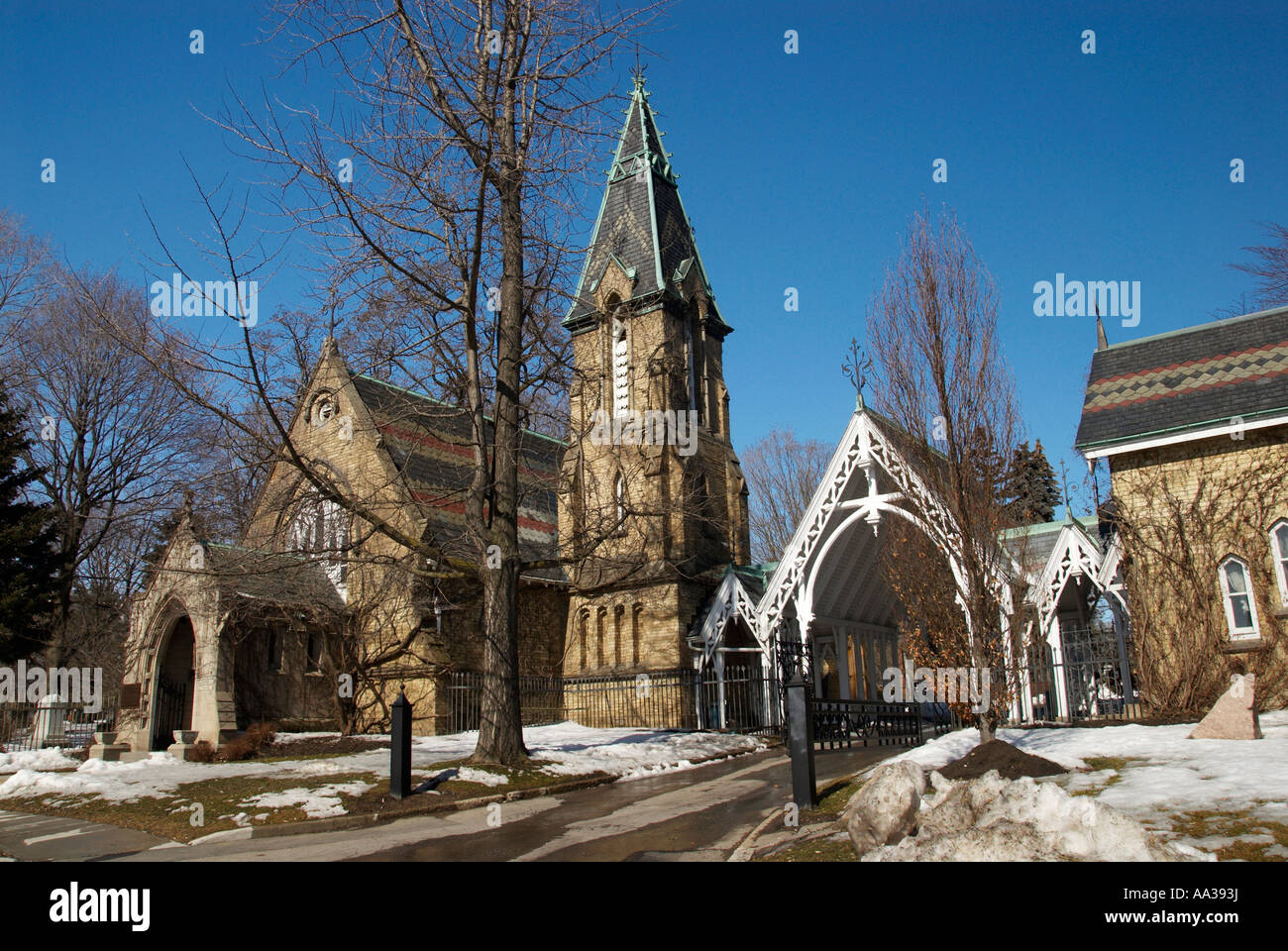 The Necropolis Chapel In Cabbagetown Toronto Canada Stock Photo - Alamy