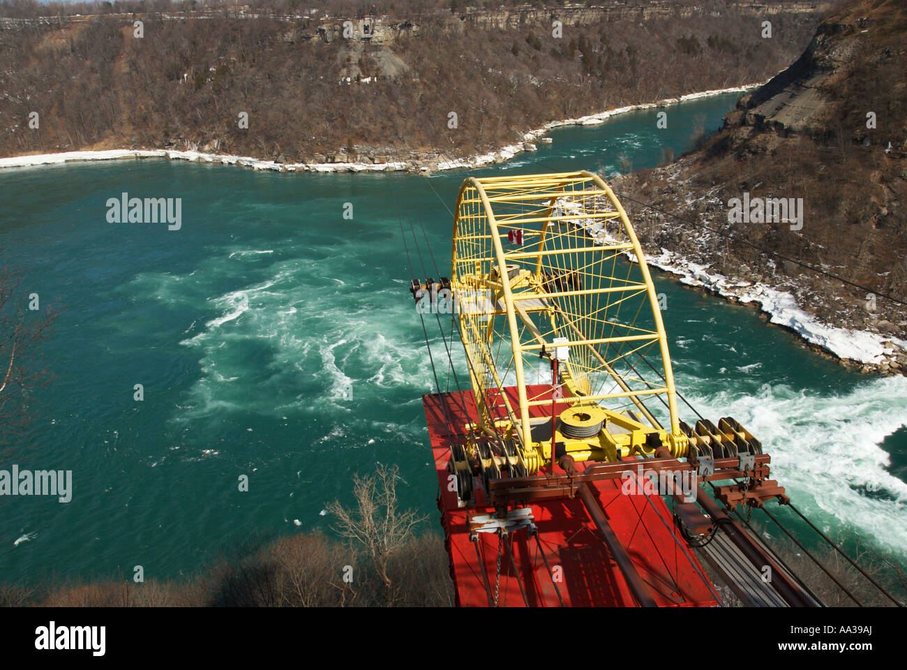 Cable car over falls hi-res stock photography and images - Alamy
