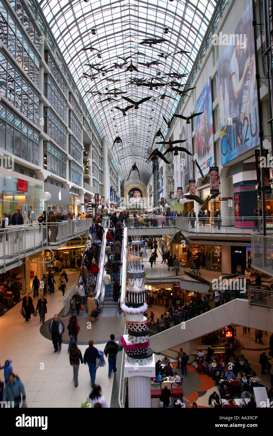 The Eaton Centre Toronto Canada Stock Photo - Alamy