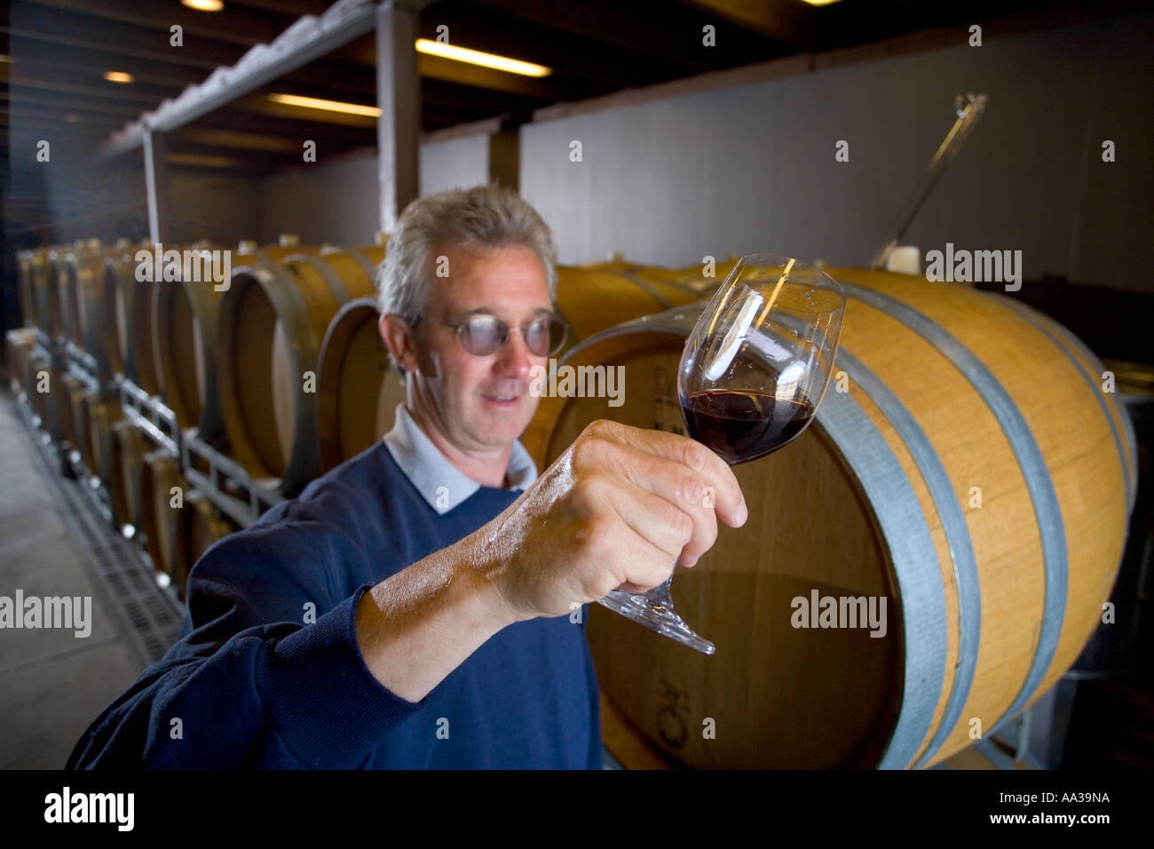 American oak casks hi-res stock photography and images - Alamy