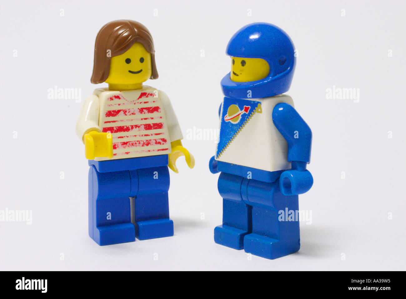 Still life of plastic toy figures Stock Photo - Alamy