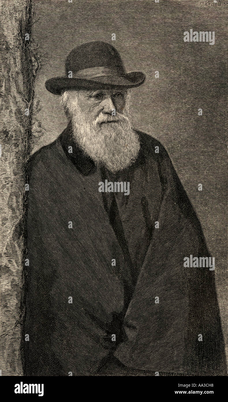 Charles darwin portrait hi-res stock photography and images - Alamy