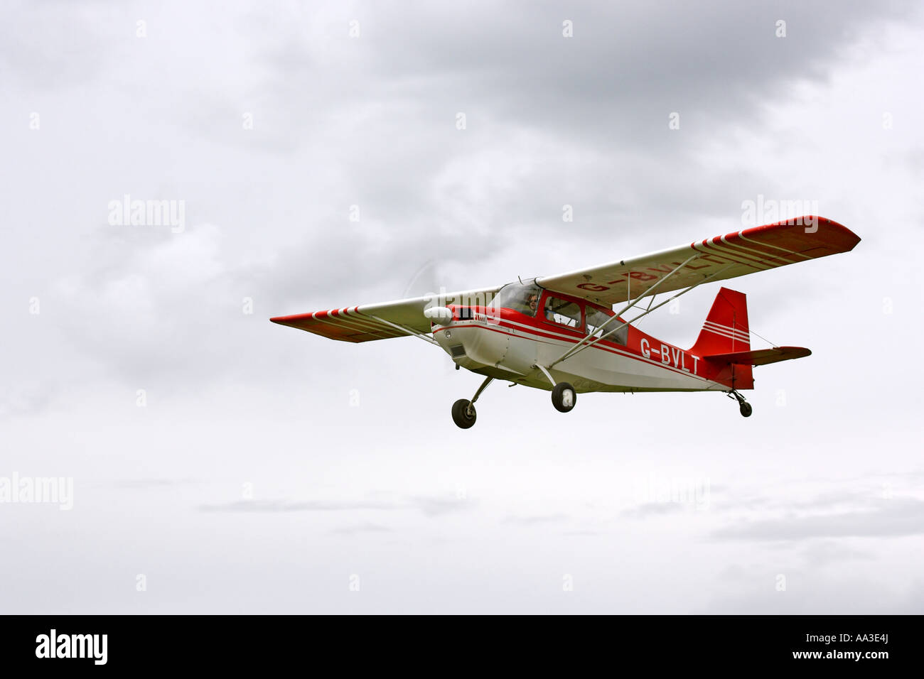 High wing monoplane hi-res stock photography and images - Alamy