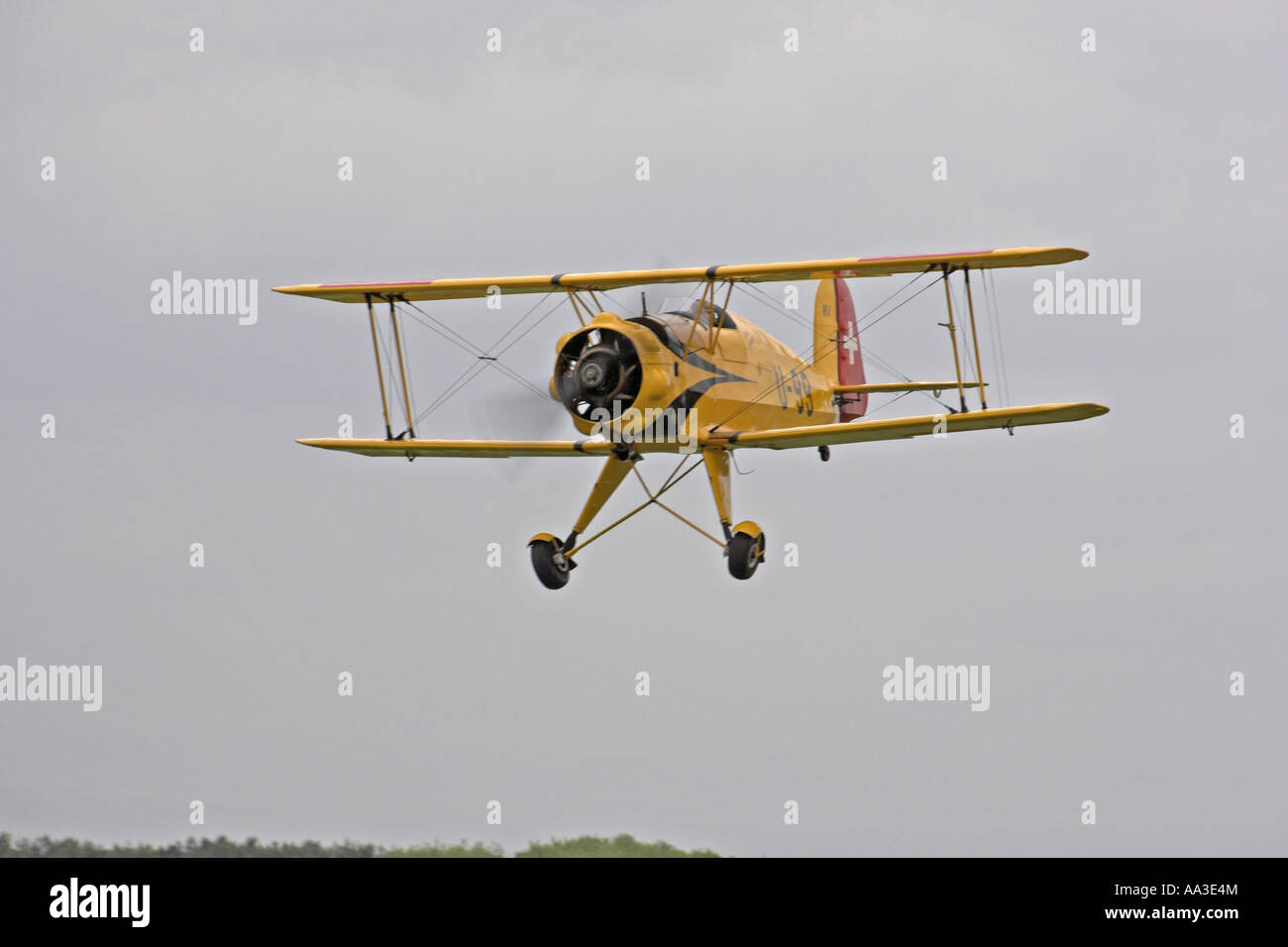 Bucker Bu 133 Jungmeister U-99 G-AXMT single seat aerobatic biplane in ...