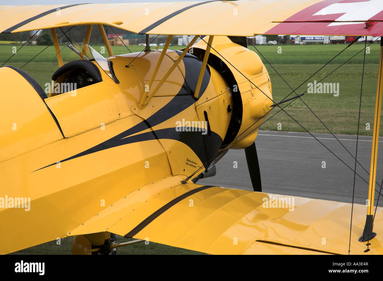 Bucker Bu 133 Jungmeister U-99 G-AXMT single seat aerobatic biplane ...