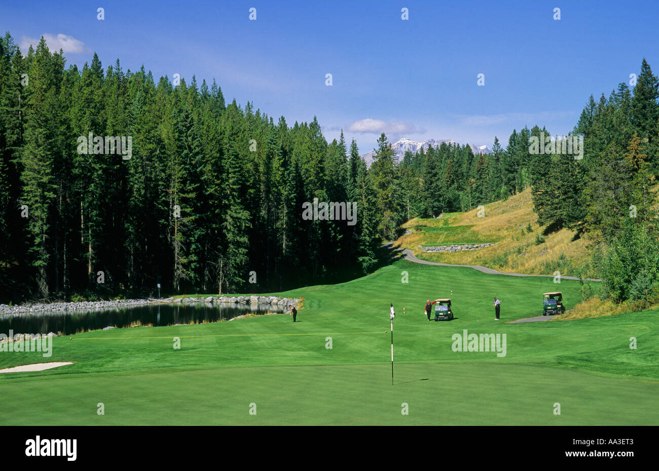 Canmore golf course hi-res stock photography and images - Alamy
