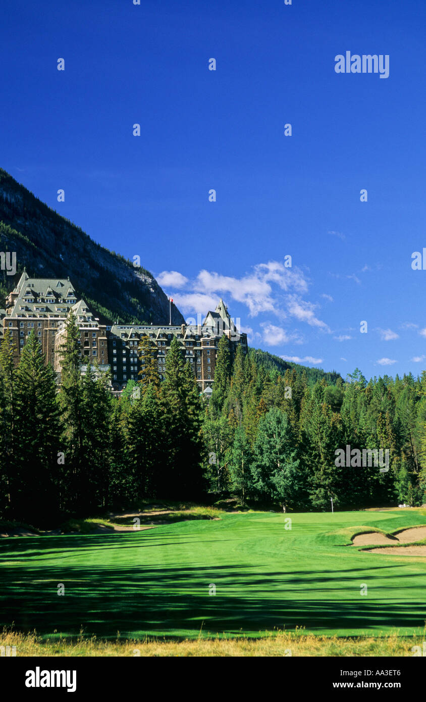 Banff alberta canada golf course hi-res stock photography and images ...