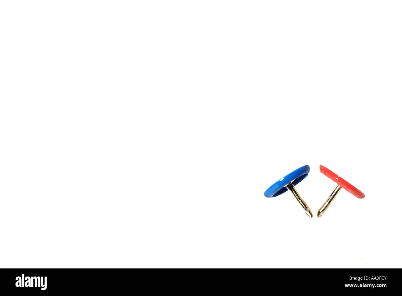 Drawing pins Cut Out Stock Images & Pictures - Alamy