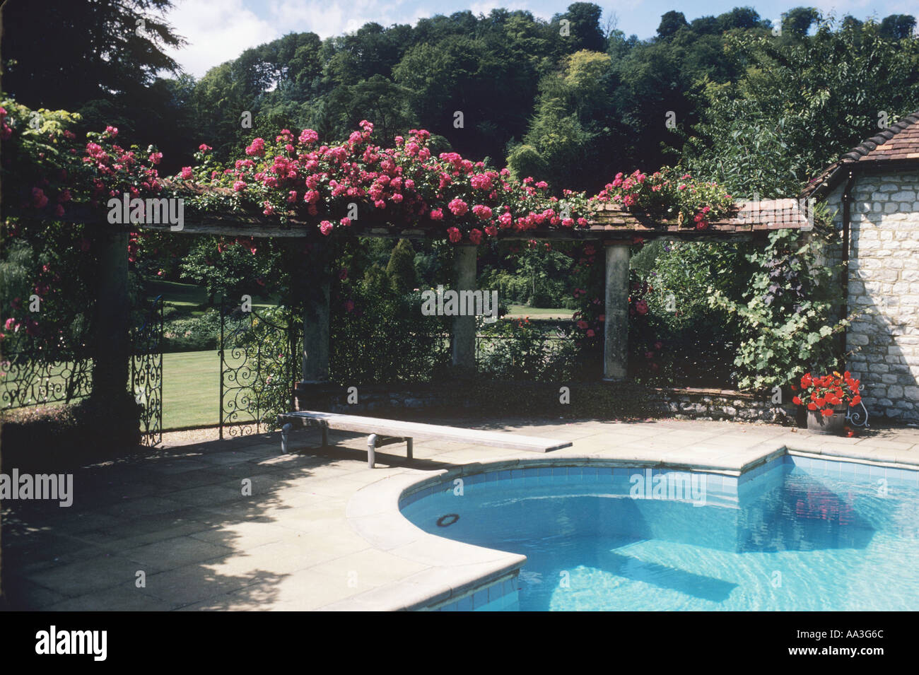 Traditional rose garden hi-res stock photography and images - Alamy