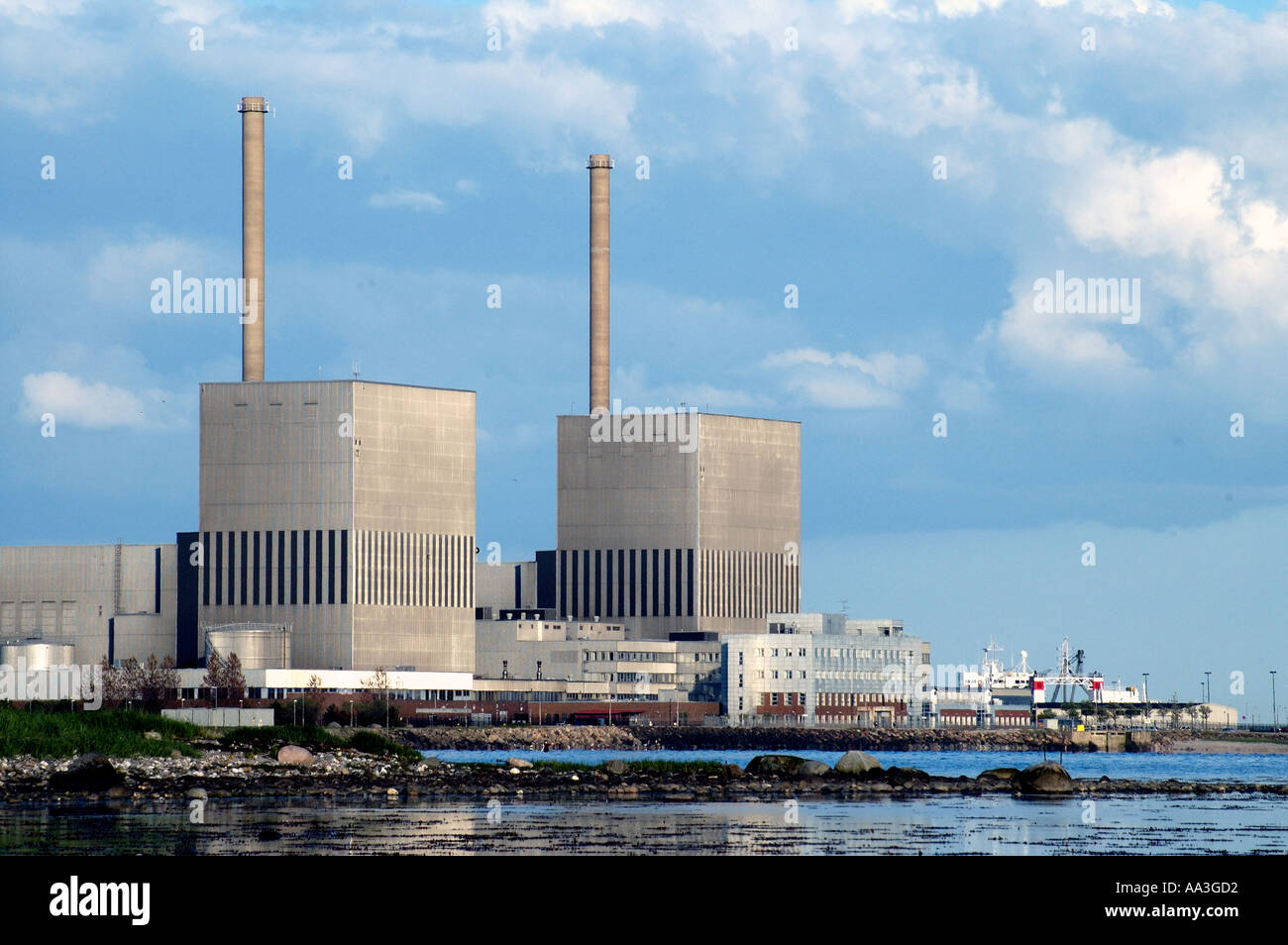 Barsebäck nuclear power plant in Sweden Stock Photo - Alamy