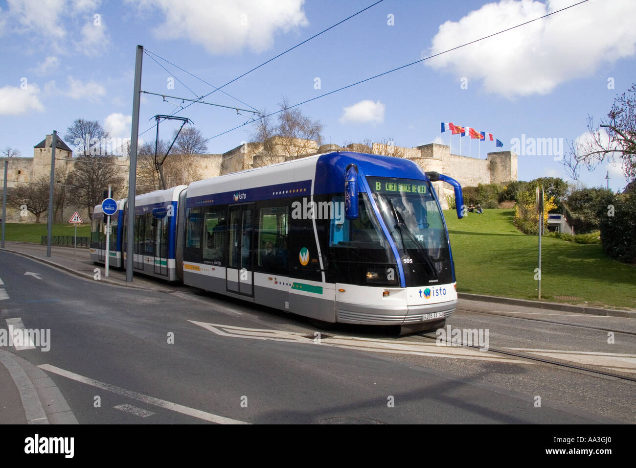 Tram in caen hi-res stock photography and images - Alamy