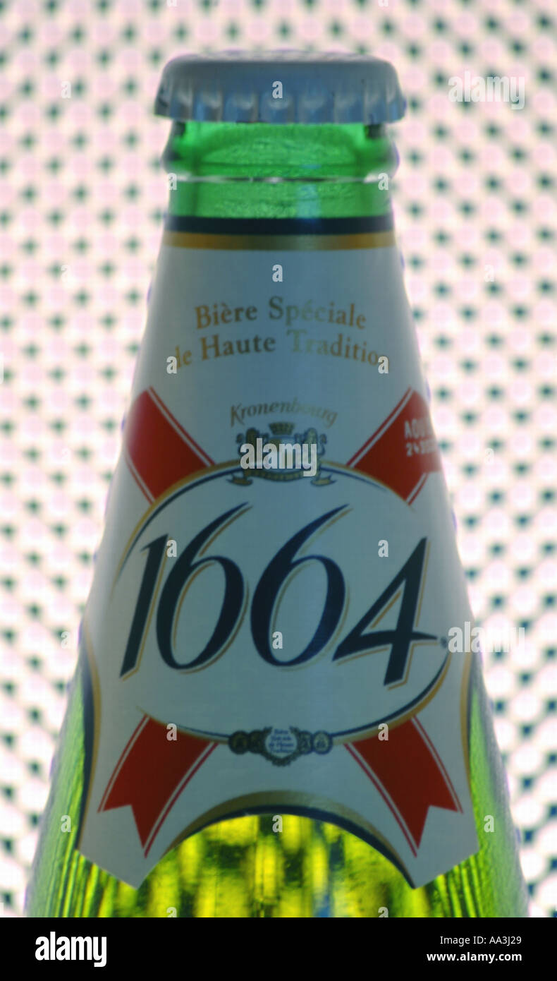 A bottle of Kronenbourg 1664 Stock Photo - Alamy