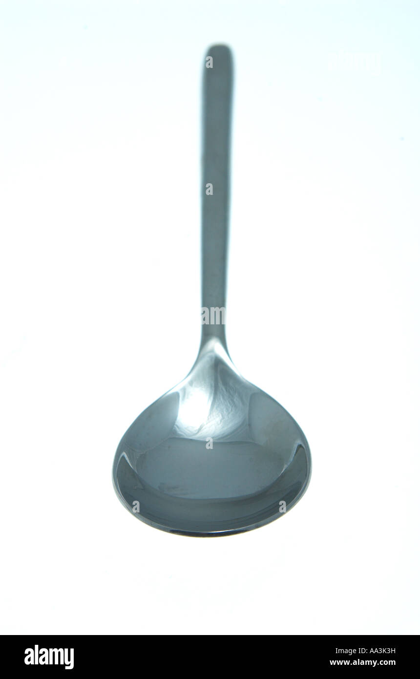 vertical view of tablespoon Stock Photo - Alamy