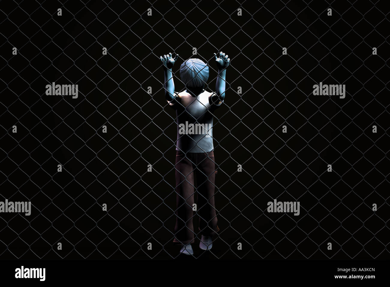 Child at risk Stock Photo - Alamy