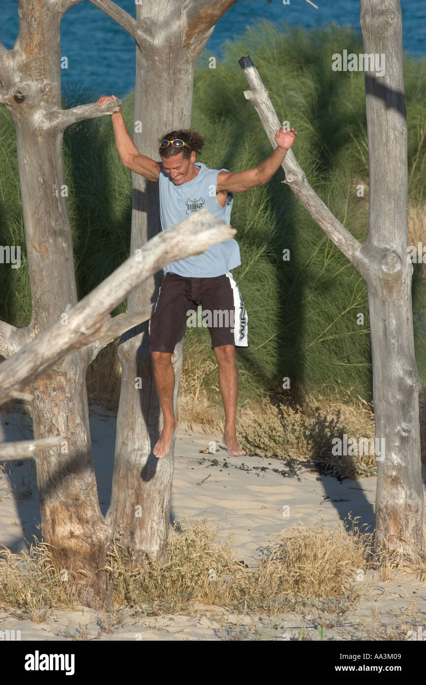 Jumping from a tree hi-res stock photography and images - Alamy