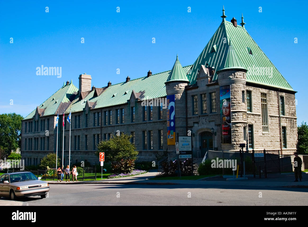 Quebec City Information Center, Quebec, Canada Stock Photo - Alamy