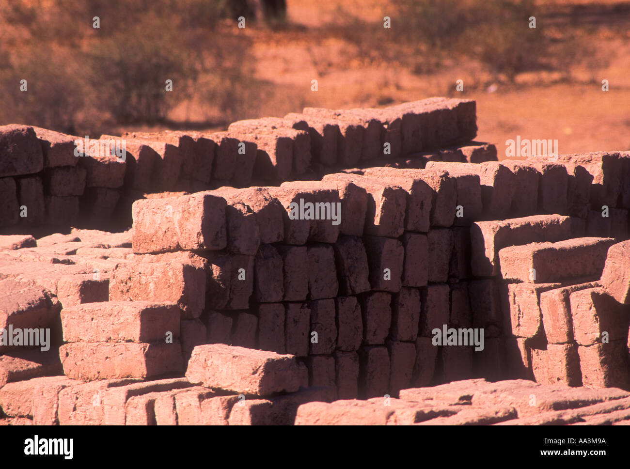 Pile of adobe bricks hi-res stock photography and images - Alamy