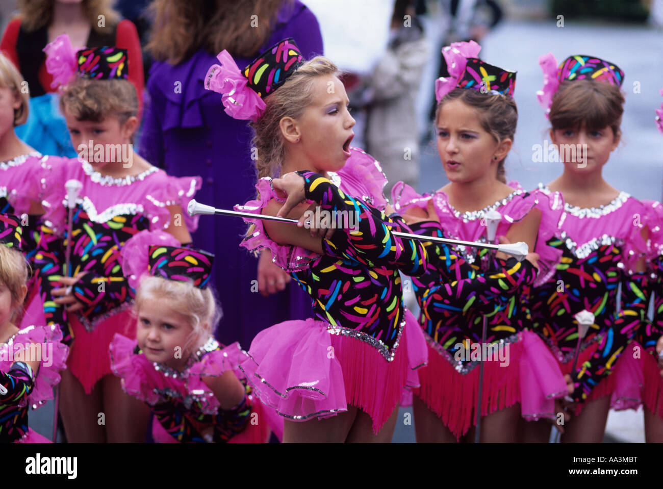 Majorettes horizontal hi-res stock photography and images - Alamy