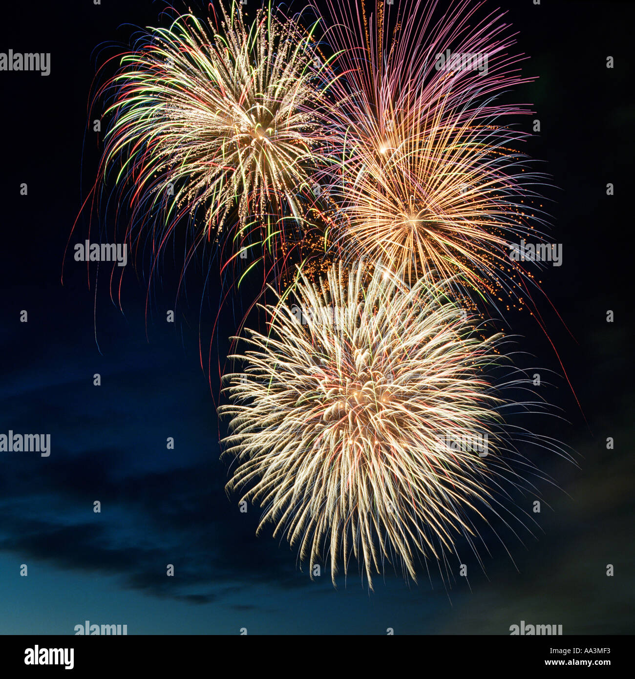 Wales Colwyn Bay Eirias Park fireworks Stock Photo - Alamy