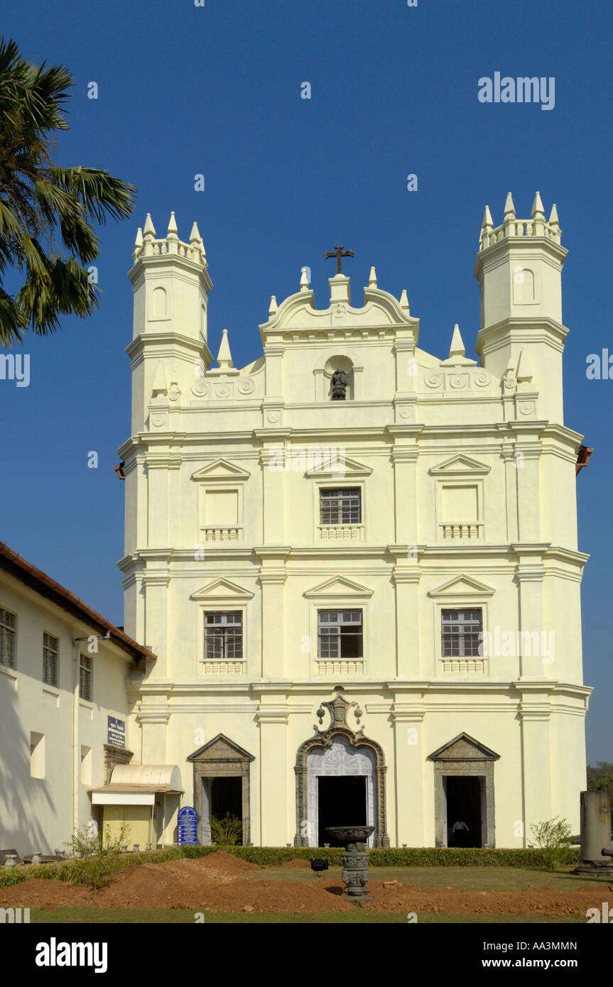 St Francis of Assisi church Old Goa India Stock Photo - Alamy