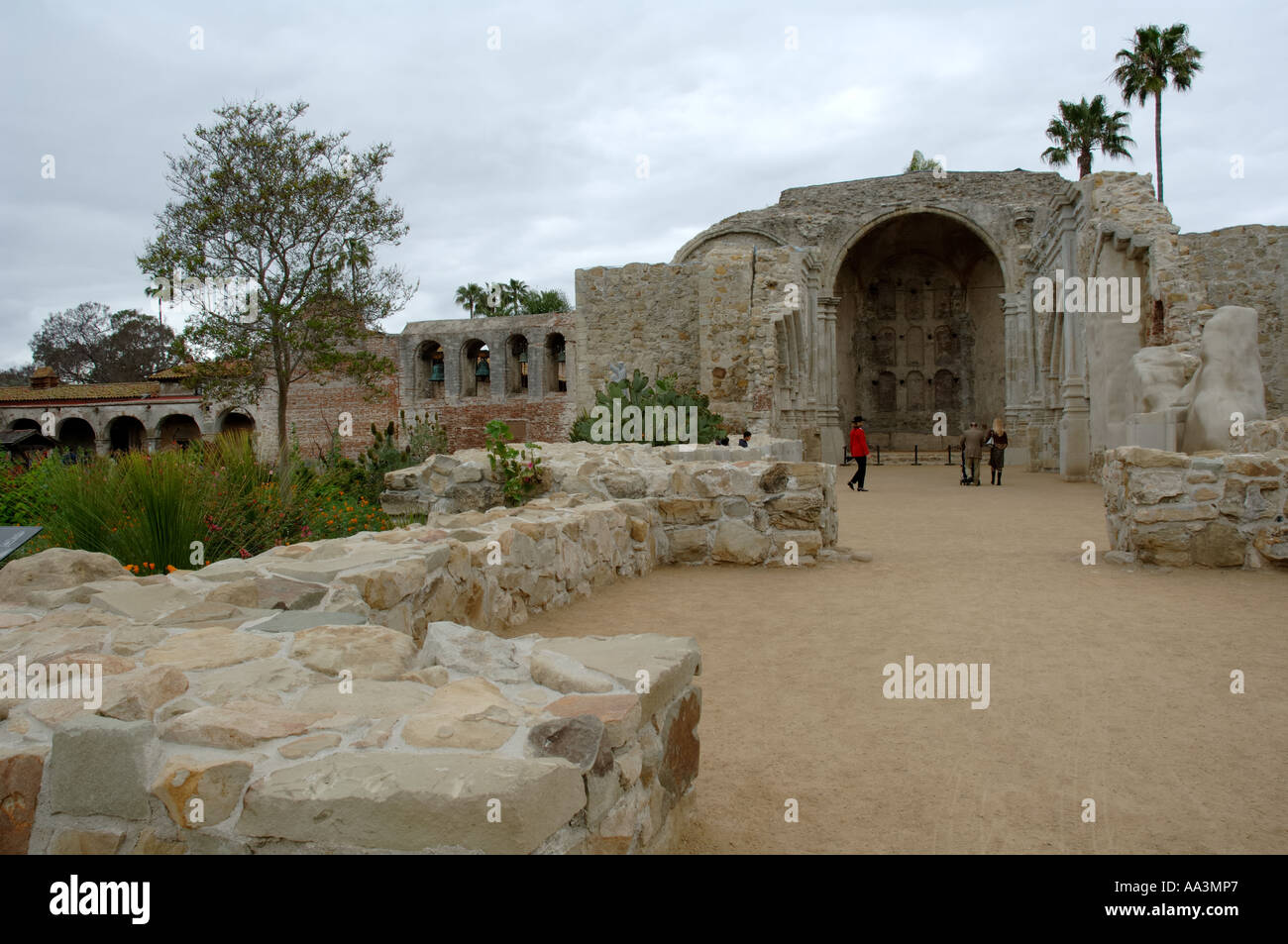 Great Stone Church, Sacred Garden and Bell Wall Mission San Juan ...