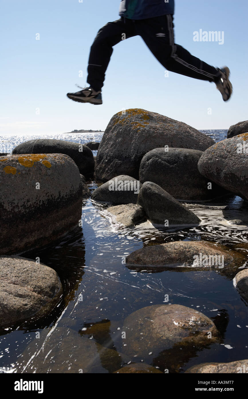 Stride jump hi-res stock photography and images - Alamy