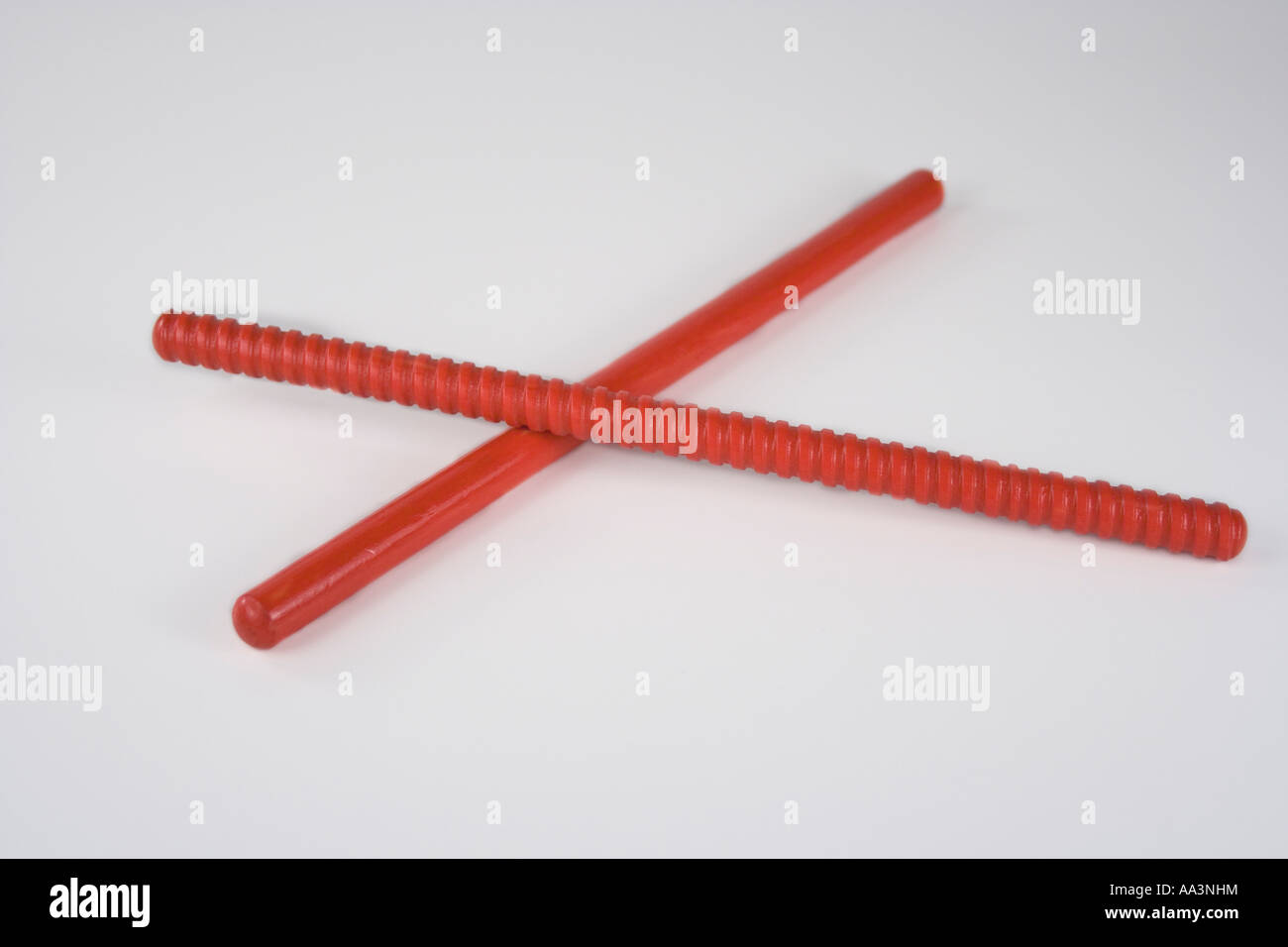 Rhythm Sticks Percussion Instrument Stock Photo - Alamy