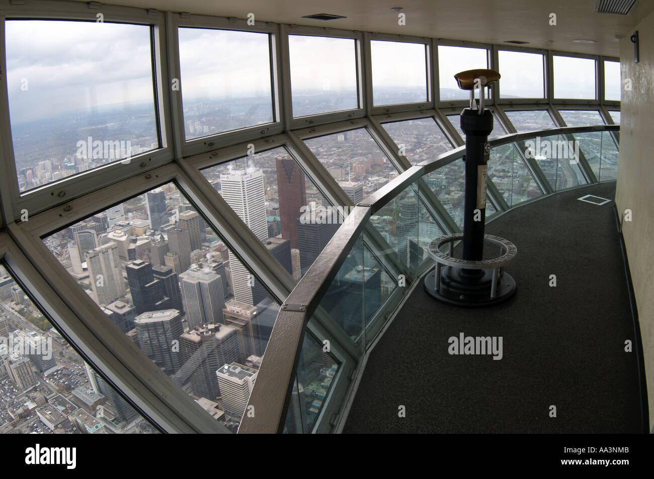 View from Toronto CN Tower, Canada 4 Stock Photo - Alamy