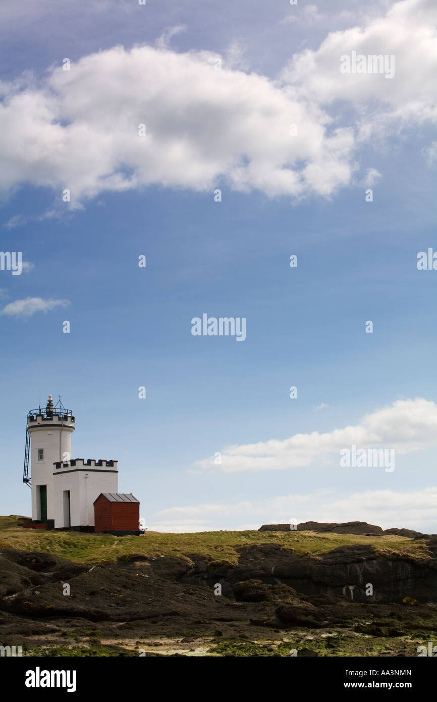 Elie Lighthouse East Neuk of Fife Scotland Stock Photo - Alamy