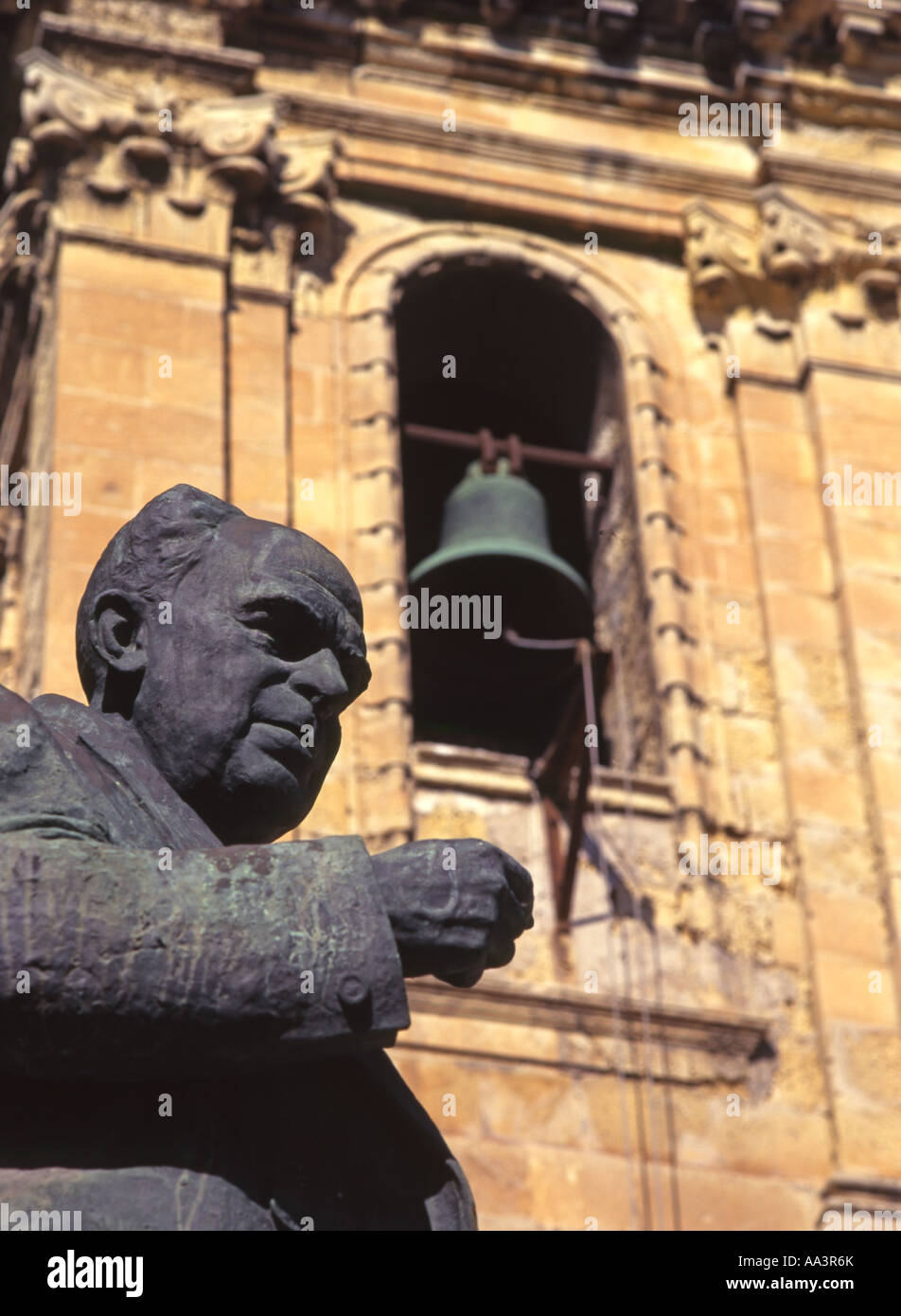Valletta, Malta. Statue: Sir Paul Boffa (prime minister 1947-50 ...