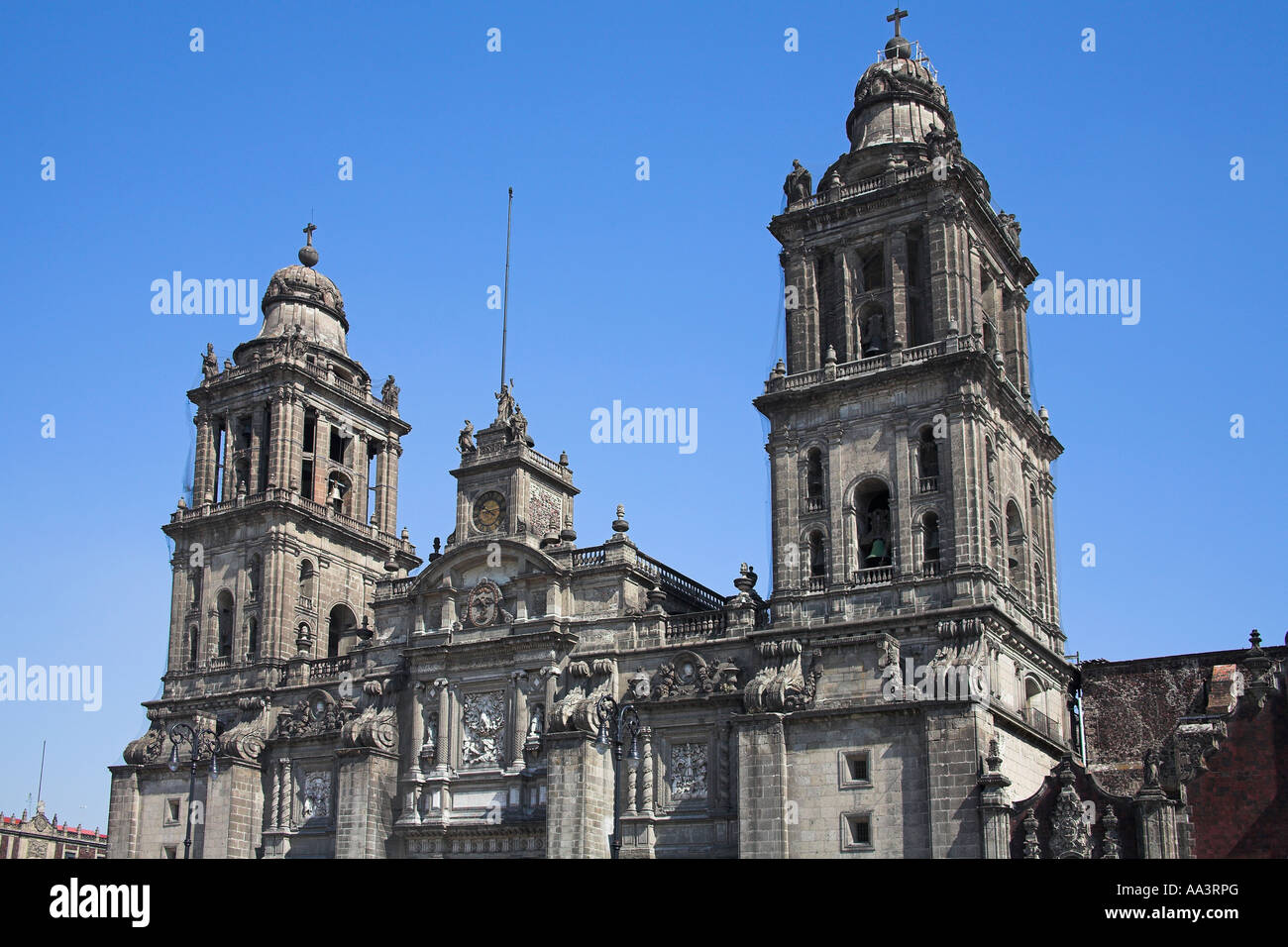 Catedral Metropolitana, Metropolitan Cathedral, Zocalo, Plaza de la ...