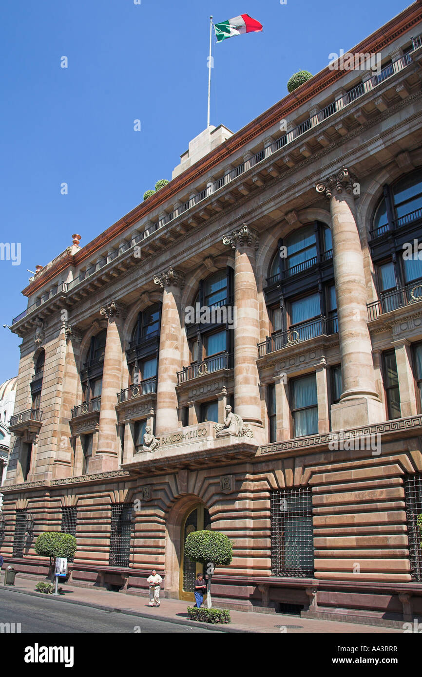 Banco de Mexico, National Bank of Mexico, 5 de Mayo, Mexico City ...