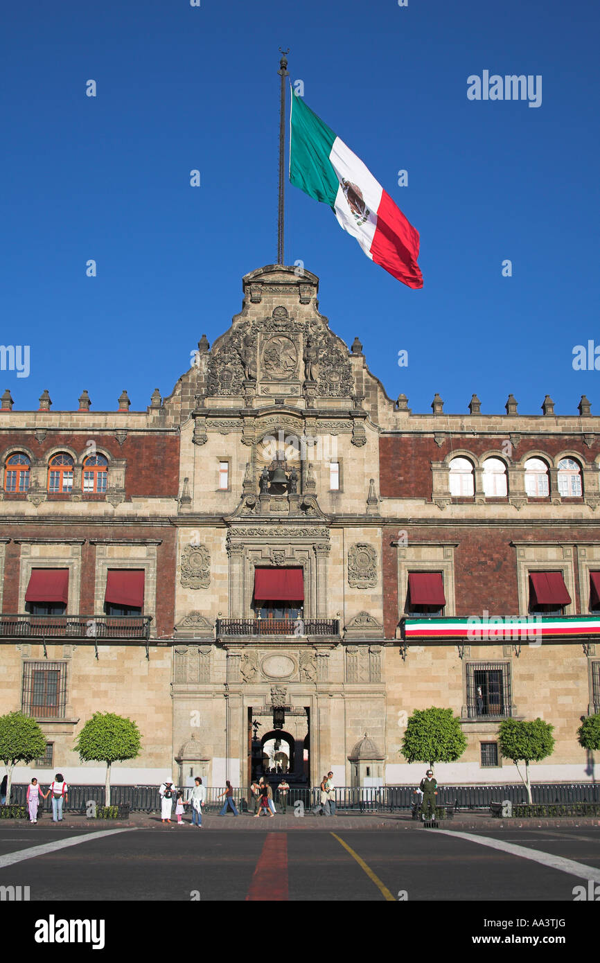 Palacio Nacional, Presidential Palace, Zocalo, Plaza de la Constitucion ...